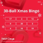Christmas Bingo Calls for a Fabulous Christmas Party - Heart Bingo